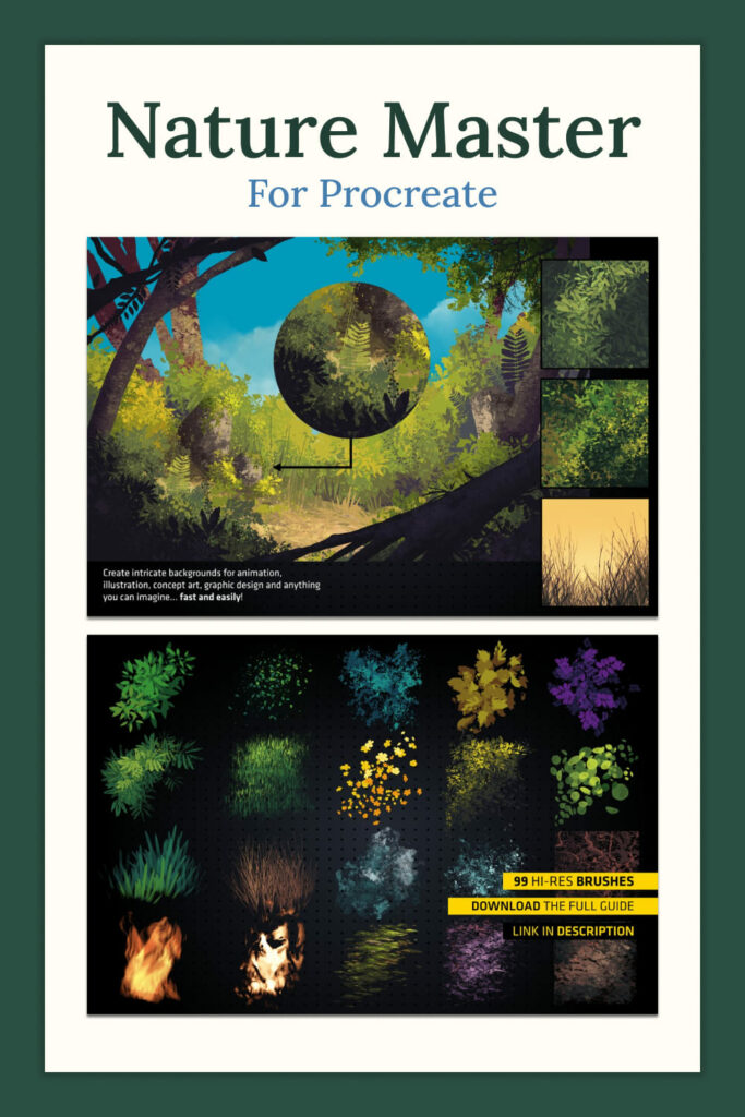 Nature Master for Procreate – MasterBundles
