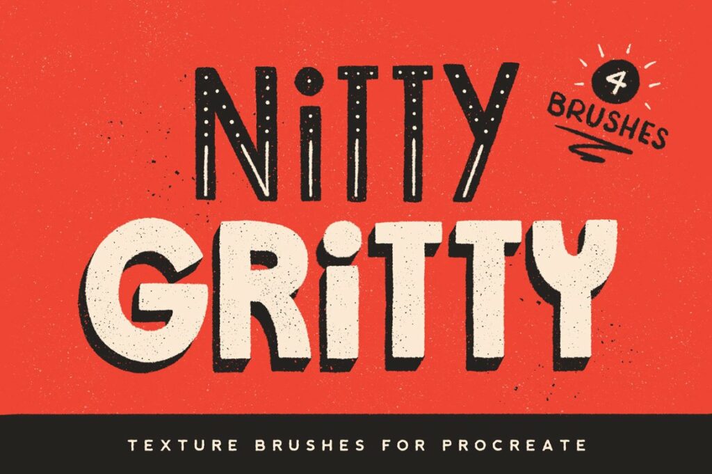 Nitty Gritty Procreate Brushes – MasterBundles
