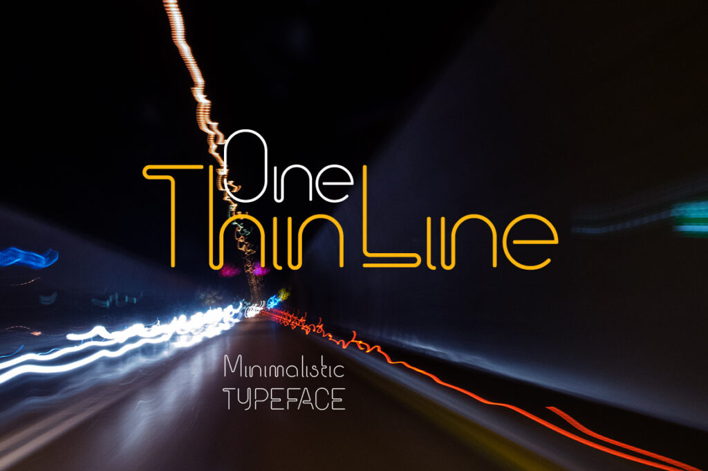 One Thin Line - MasterBundles