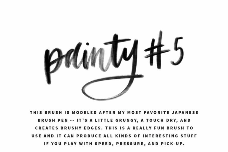 8 Procreate Lettering Brushes – MasterBundles