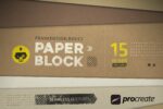 Paper Block Procreate Brush Pack – MasterBundles