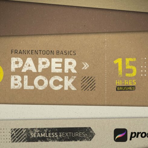 Paper Block Procreate Brush Pack – MasterBundles