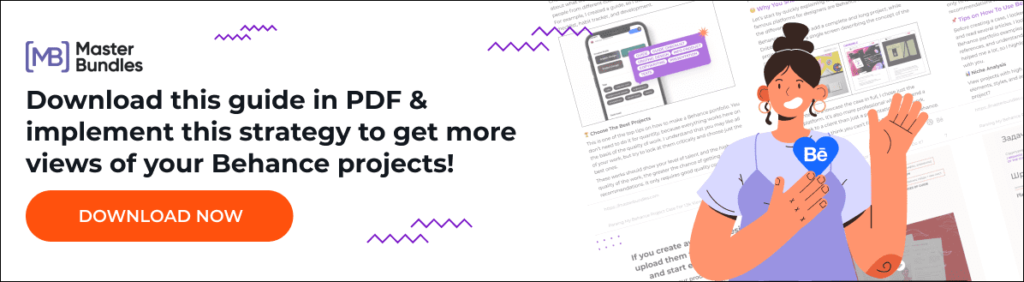 Behance Project Case: How I Gained 1.5k Views on the First Project