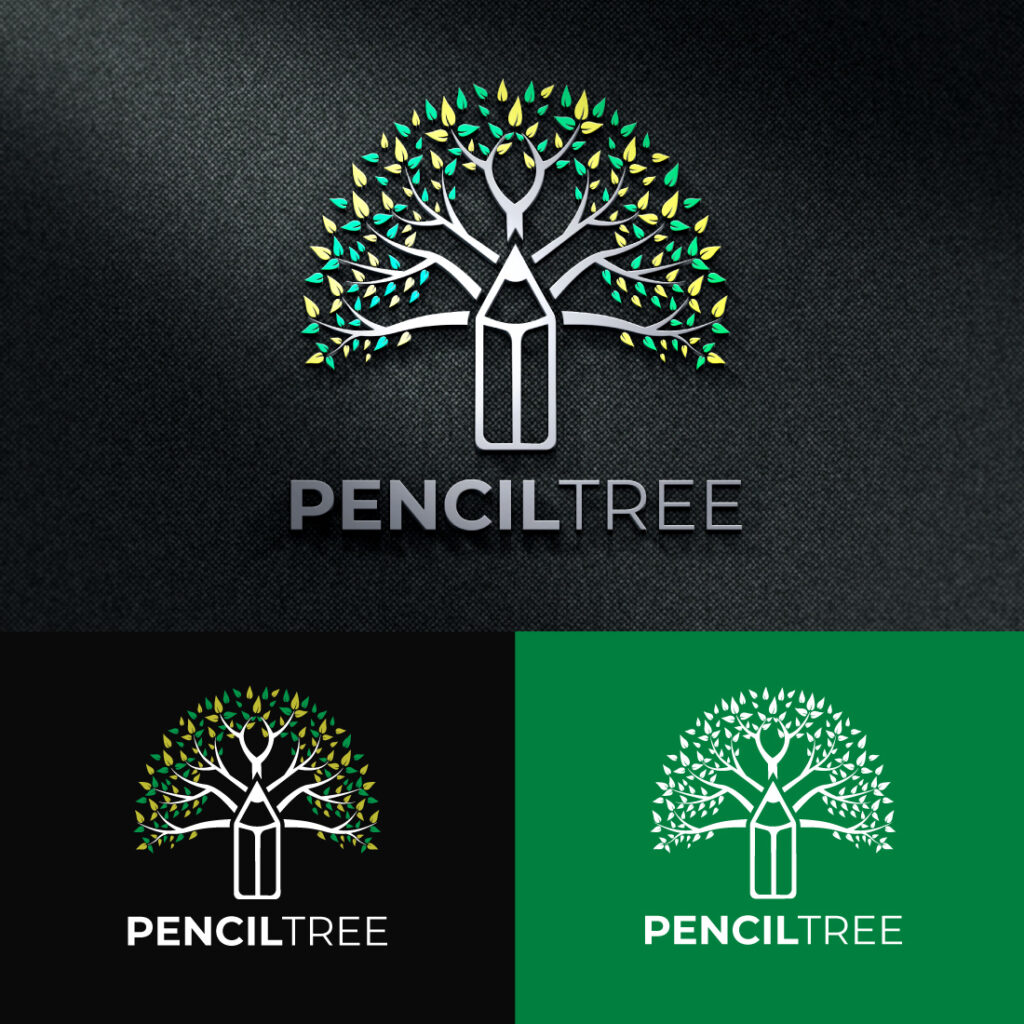 Coconut Tree Logo Design | MasterBundles