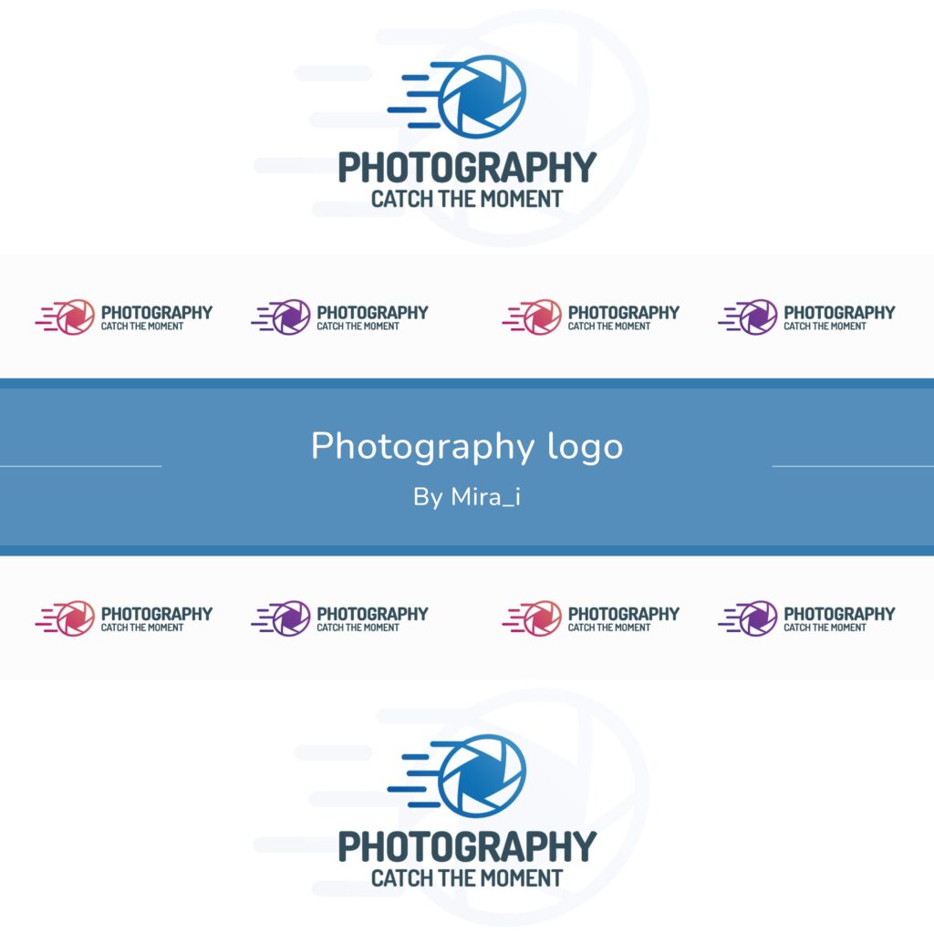 Photography Logo Template | MasterBundles