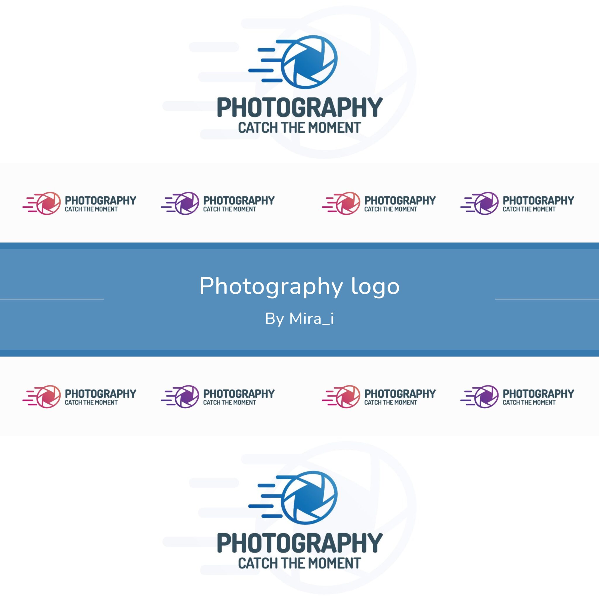Photography Logo Template | MasterBundles