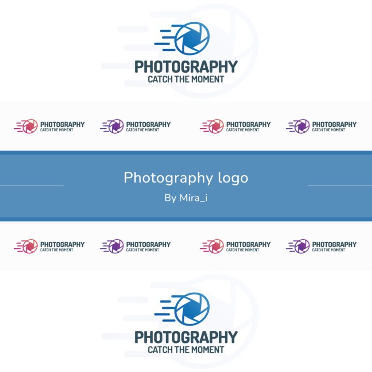Photography Logo Template | MasterBundles