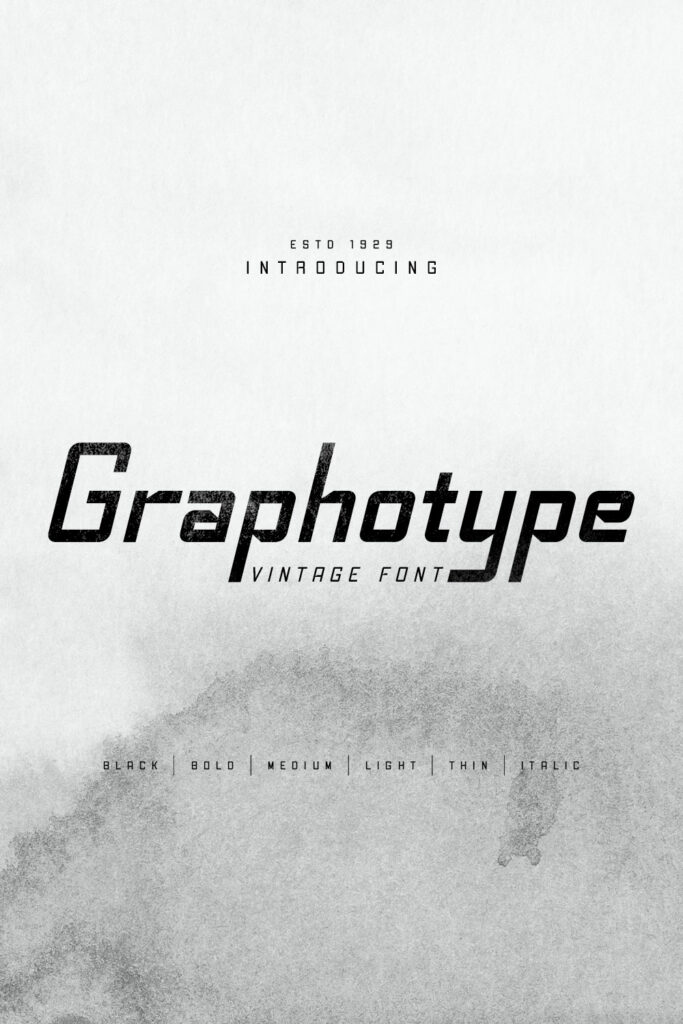 Graphotype Vintage Font - MasterBundles
