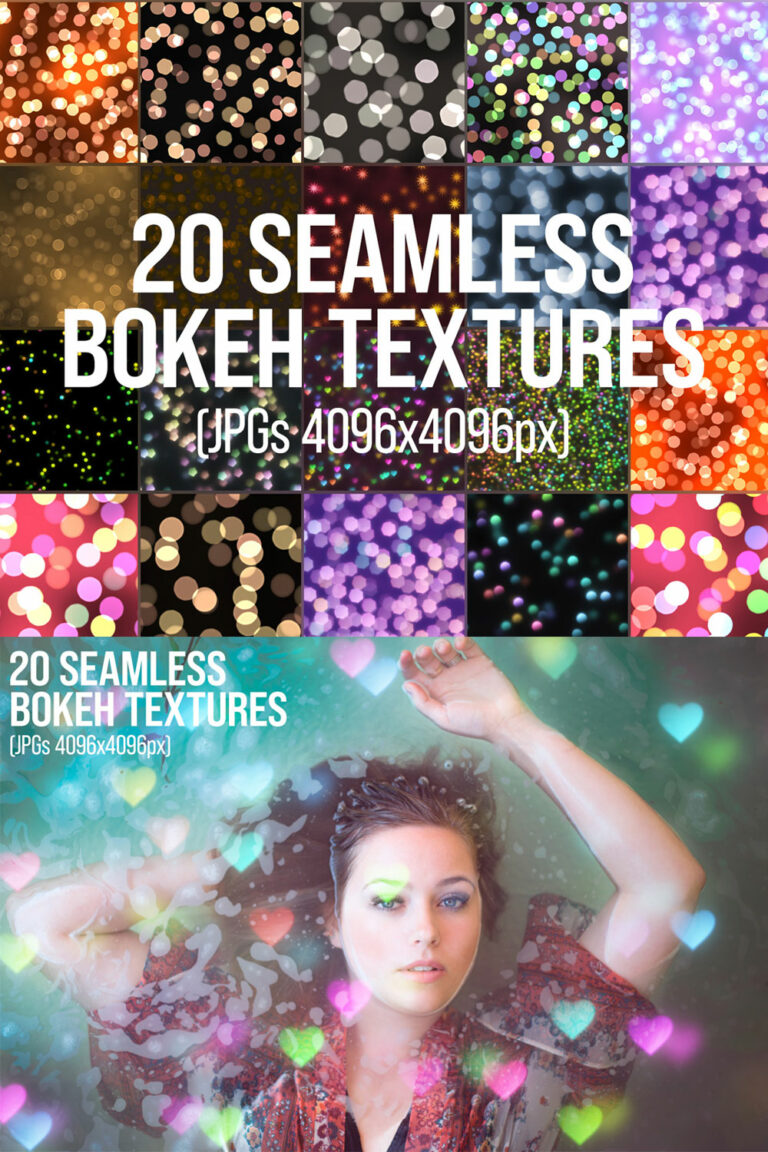 20 Seamless Bokeh Textures - MasterBundles