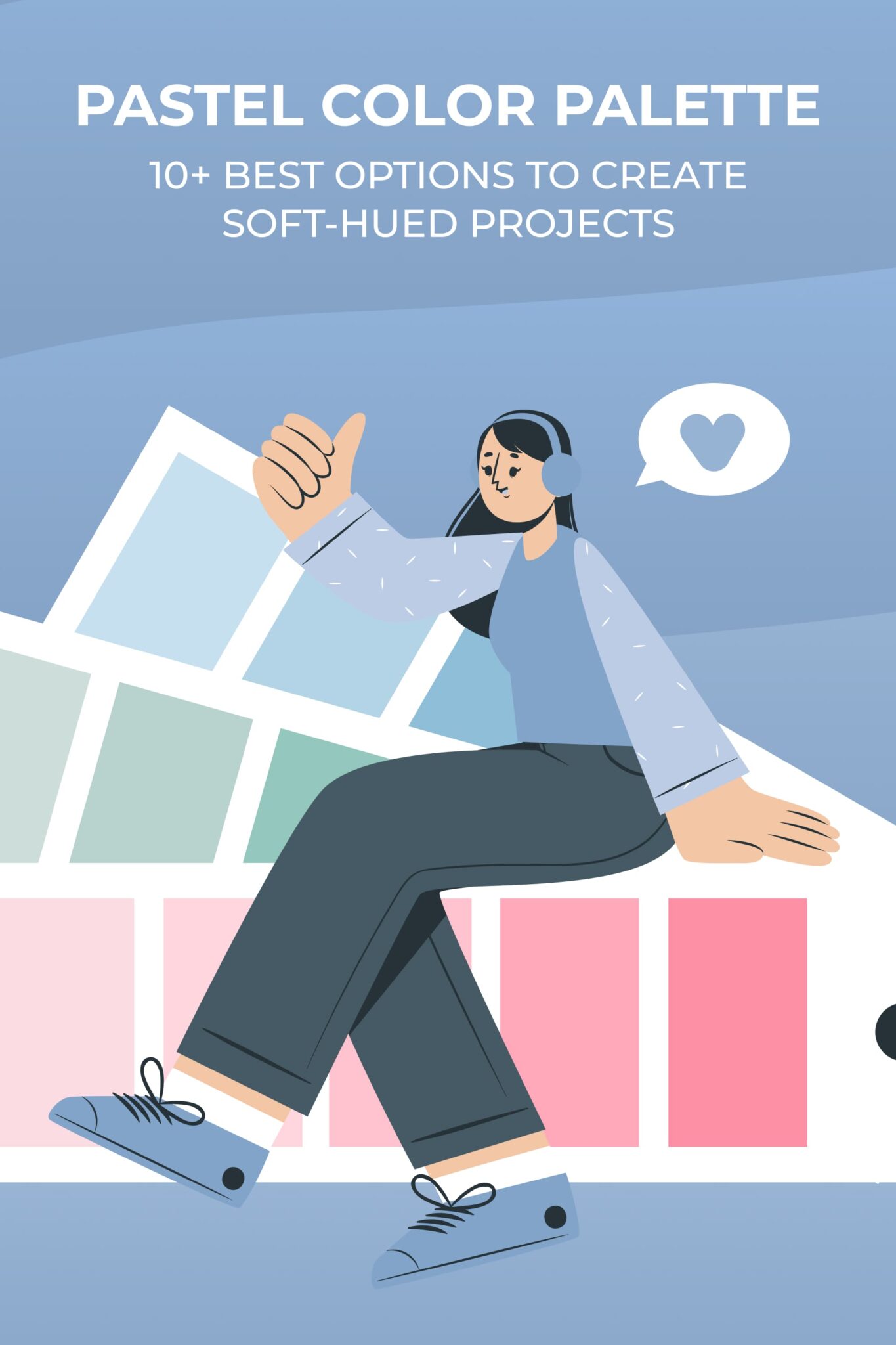 Pastel Color Palette: 10+ Best Options To Create Soft-Hued Projects