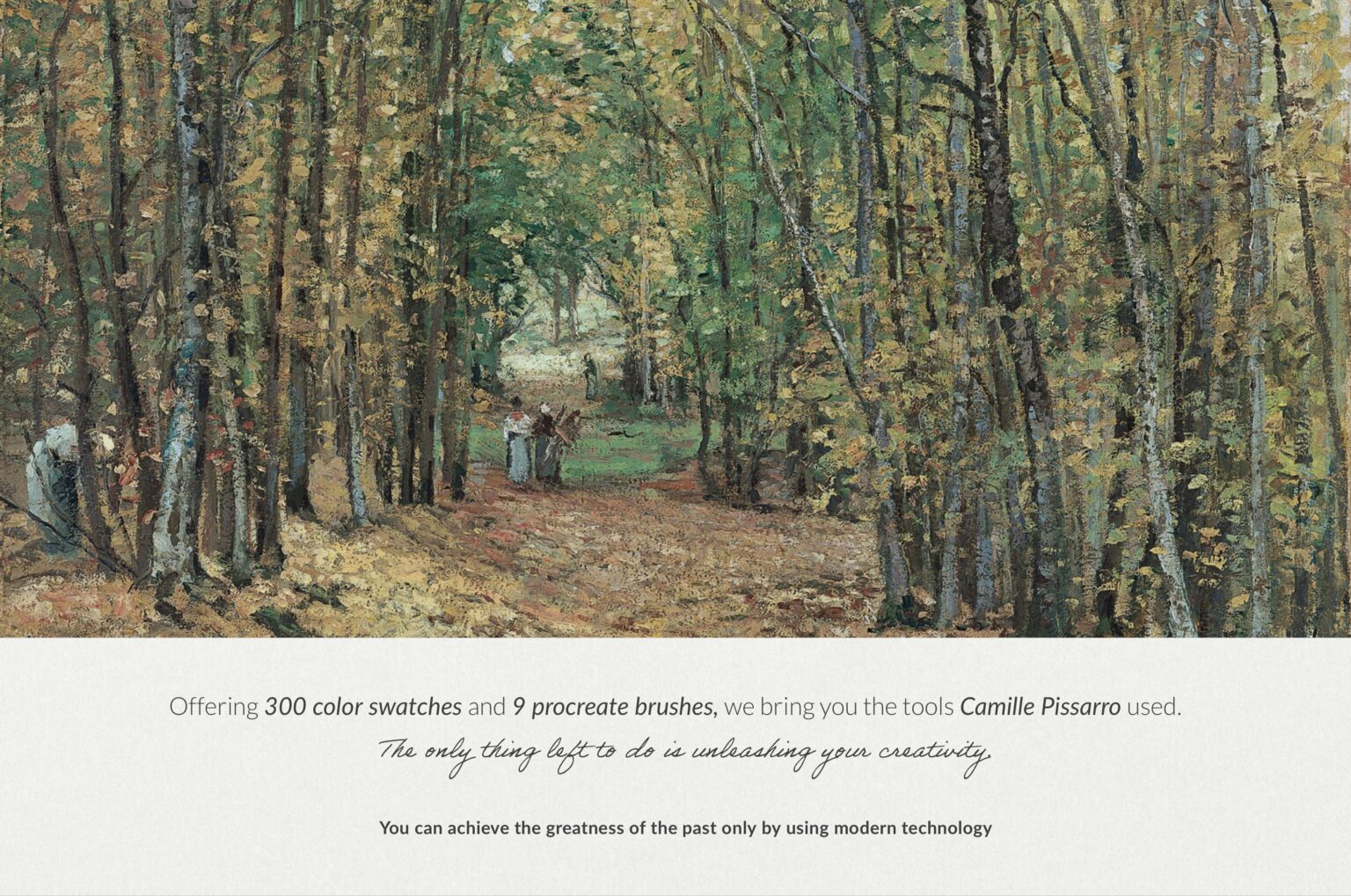 Camille Pissarro's Procreate Brushes – MasterBundles