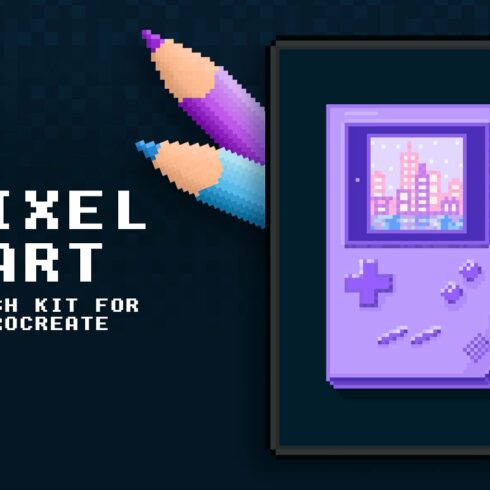 Pixel Art Procreate Brushes – MasterBundles