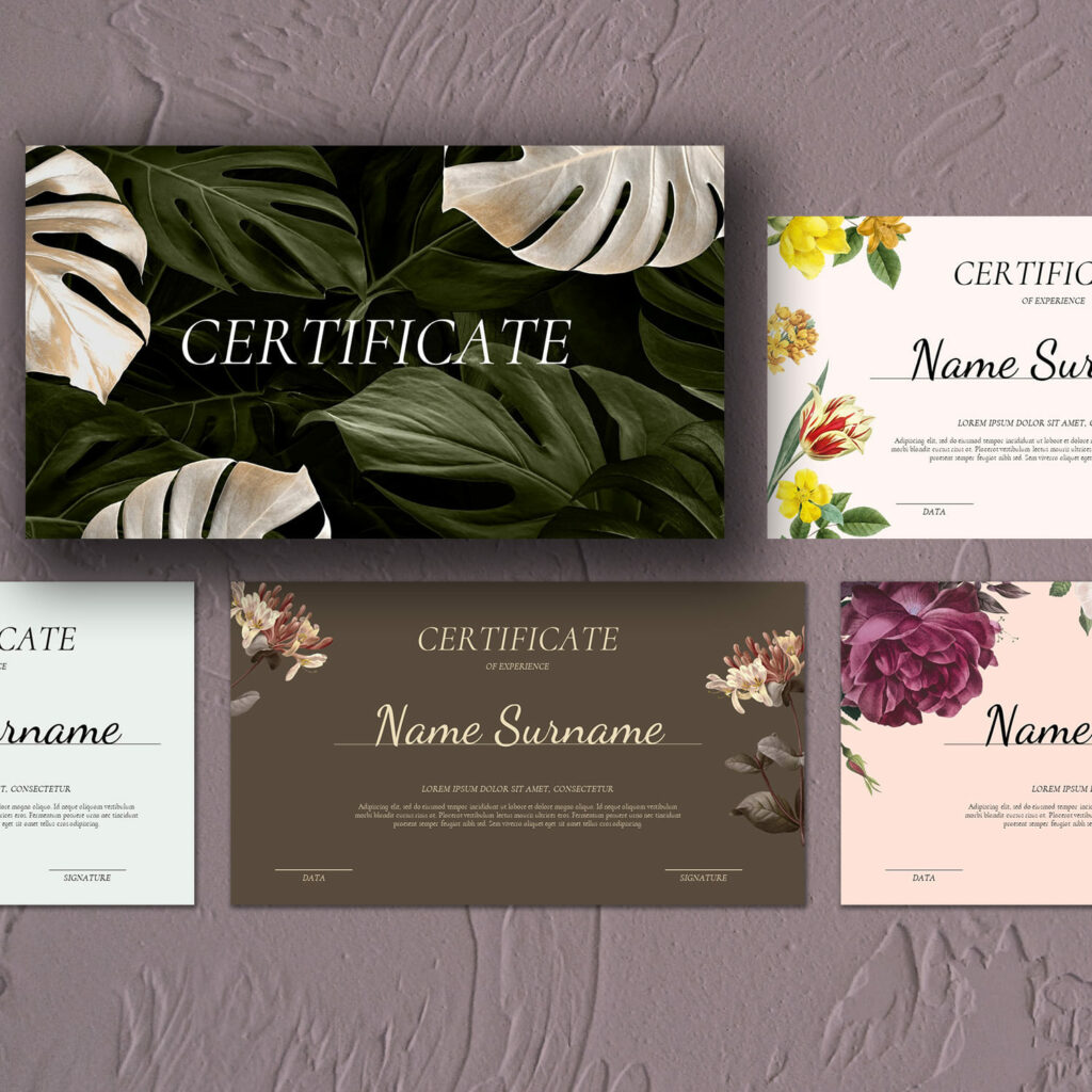 Powerpoint Certificate Template – MasterBundles