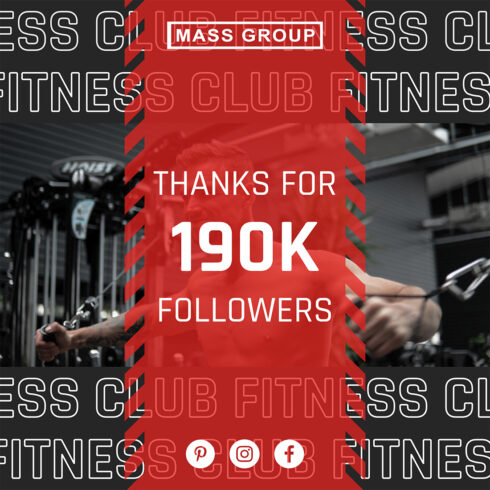 9 Healh and Fitness Social Media Post Templates - MasterBundles