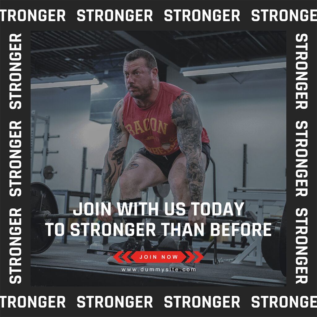 9 Healh and Fitness Social Media Post Templates - MasterBundles