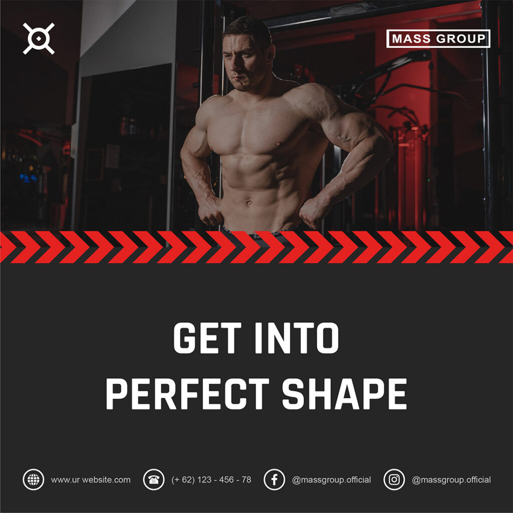 9 Healh and Fitness Social Media Post Templates - MasterBundles