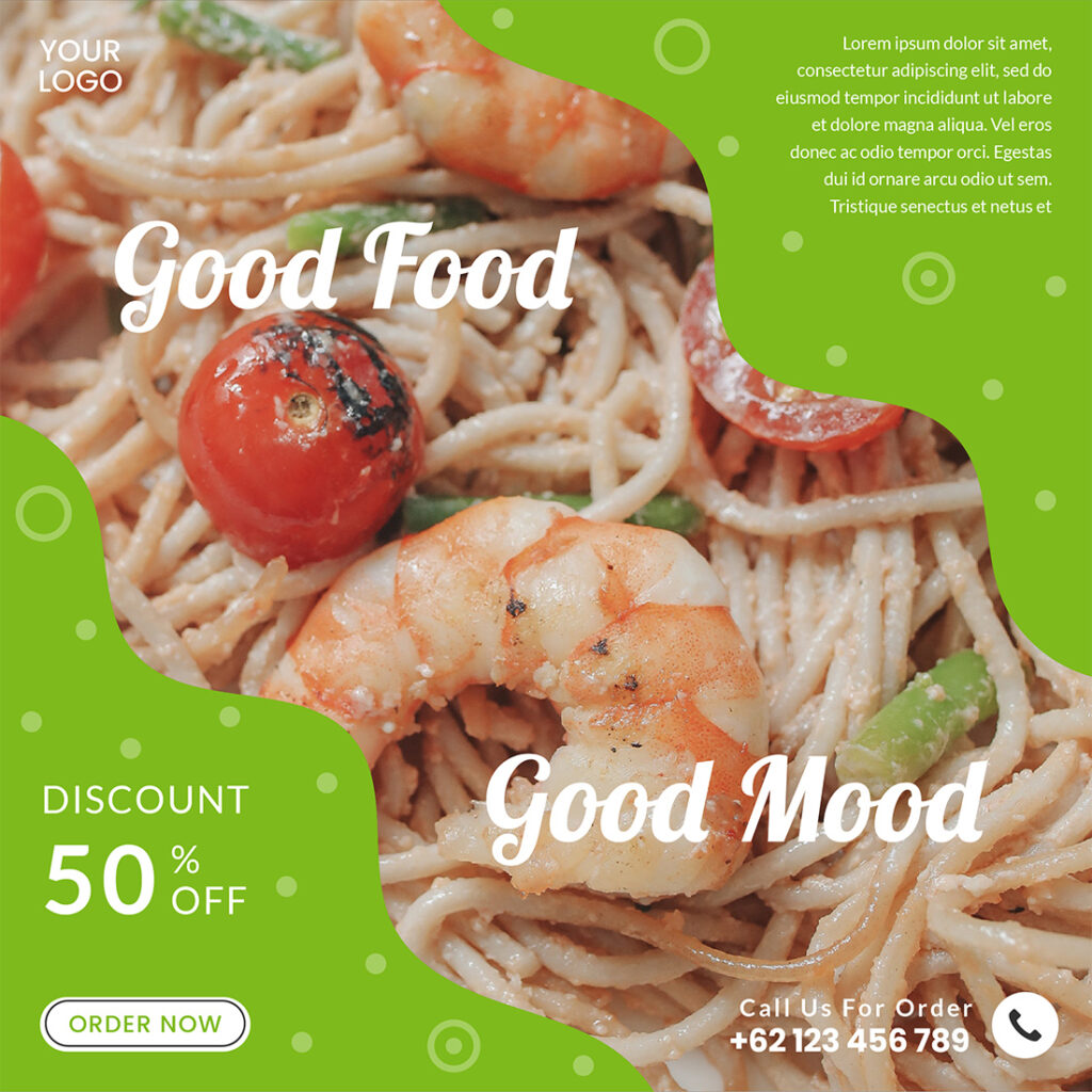Culinary Food Social Media Post Templates - Only $8 - MasterBundles