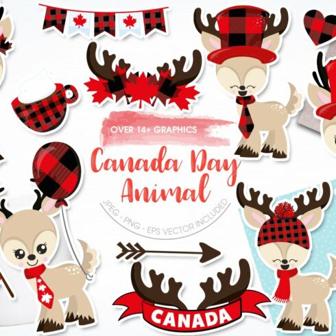 Canada Day Animal – MasterBundles