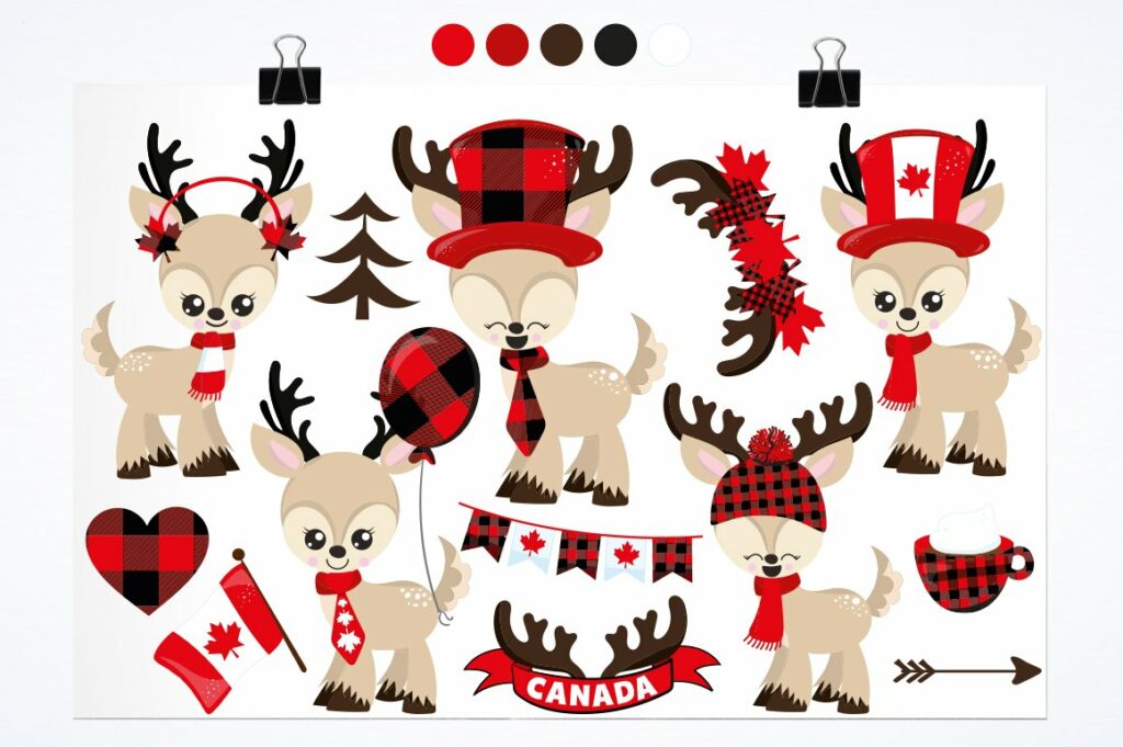 Canada Day Animal – MasterBundles