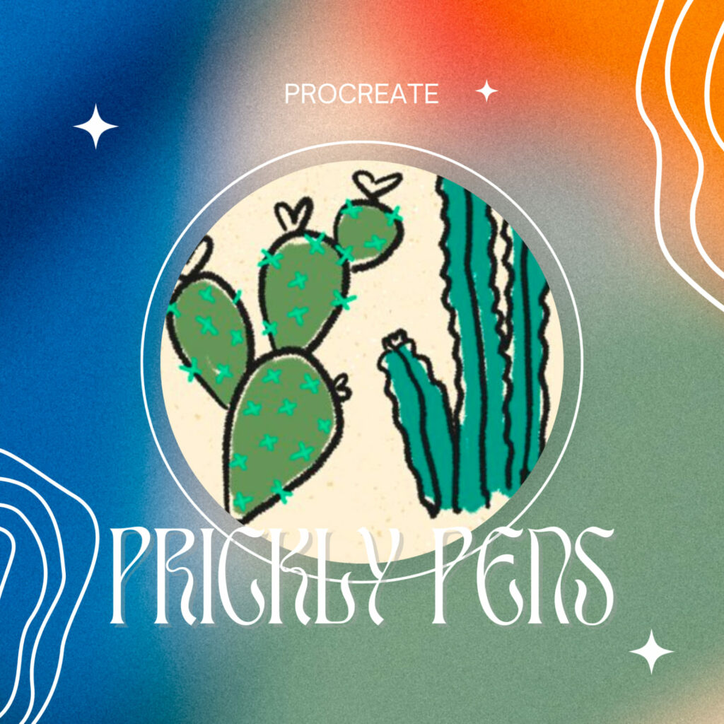 Prickly Pens for Procreate – MasterBundles