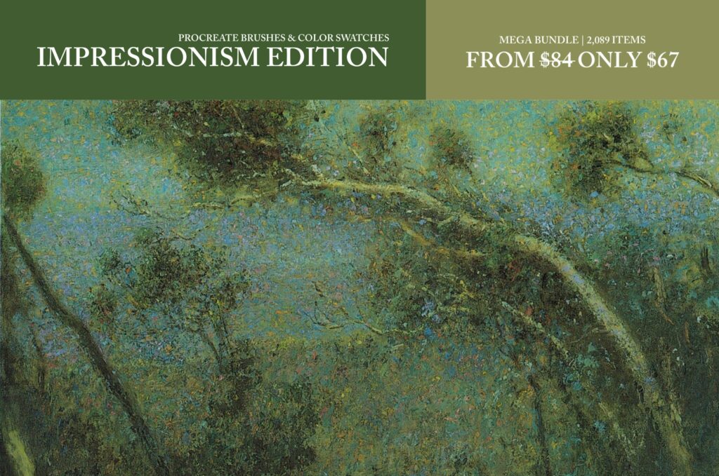 Impressionism Bundle for Procreate – MasterBundles