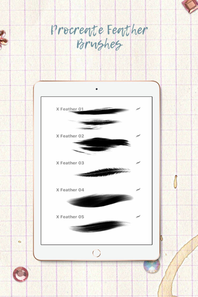 Procreate Feather Brushes – MasterBundles
