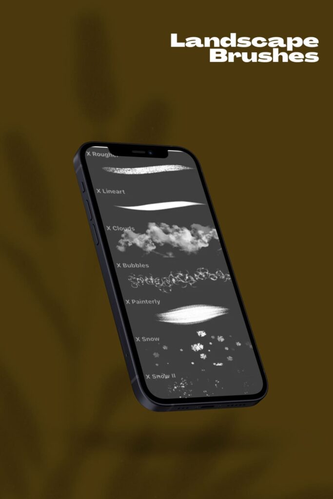 Procreate Landscape Brushes – MasterBundles