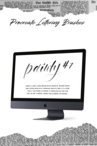 8 Procreate Lettering Brushes – MasterBundles