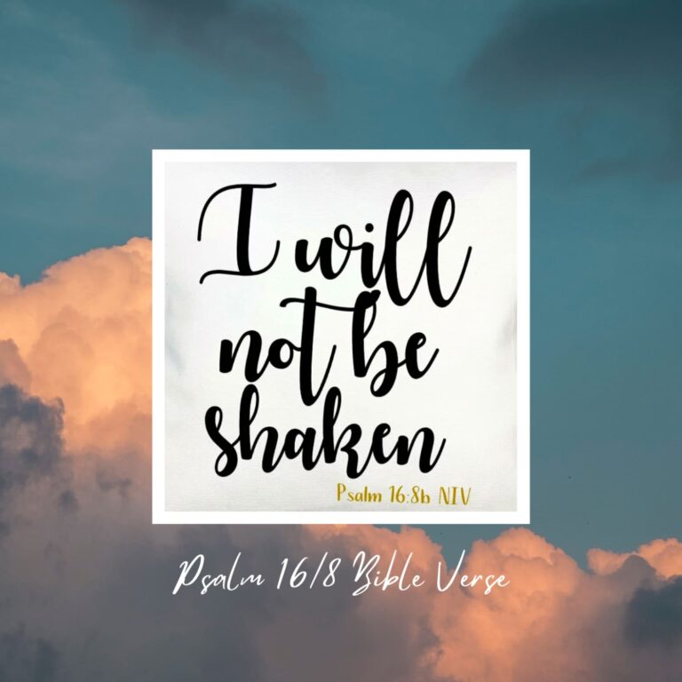 Psalm 16/8 Bible Verse SVG, DXF, EPS and PNG – MasterBundles