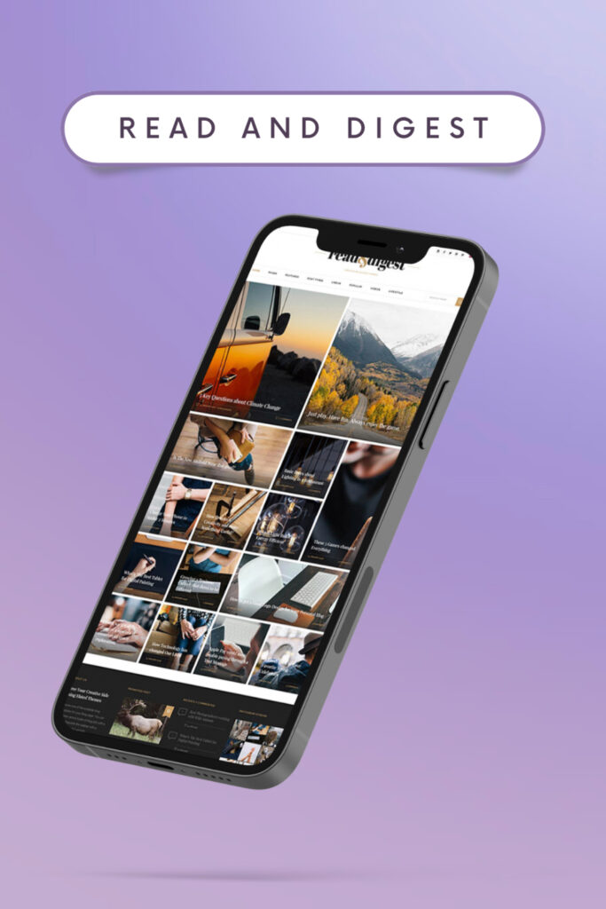 Read and Digest - Newspaper Theme – MasterBundles