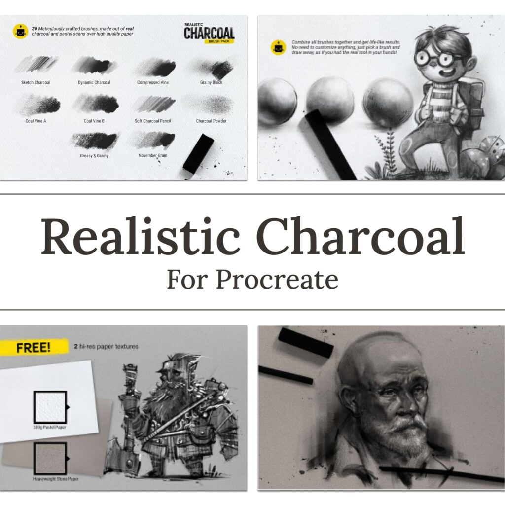 Paper Block Procreate Brush Pack – MasterBundles