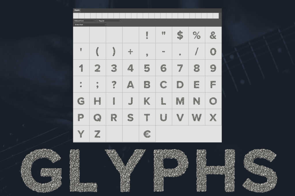 MS Rock Opentype SVG Font and PNG - MasterBundles