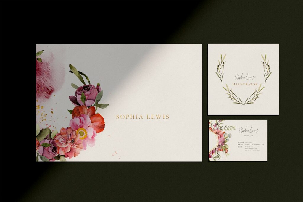 Rosey Valentine Watercolor Set – MasterBundles