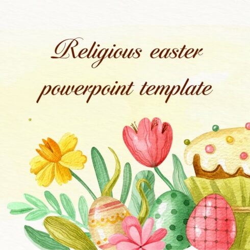 Religious Easter Powerpoint Template | MasterBundles