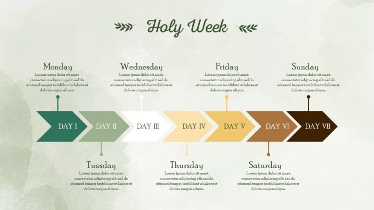 Easter Sunday Powerpoint Background – MasterBundles