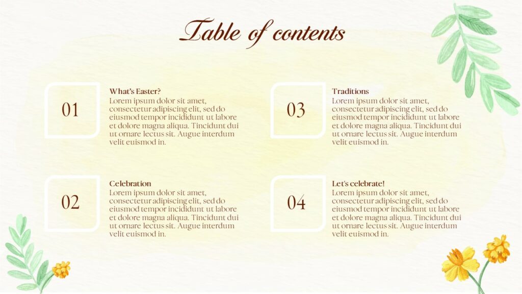 Religious Easter Powerpoint Template – MasterBundles