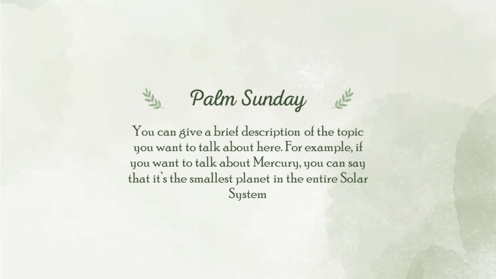 Easter Sunday Powerpoint Background – MasterBundles