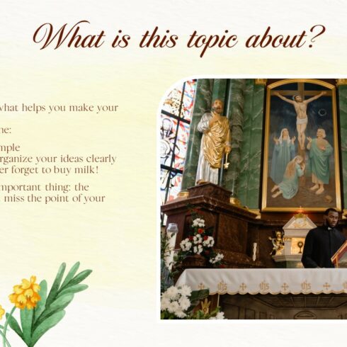 Religious Easter Powerpoint Template | MasterBundles