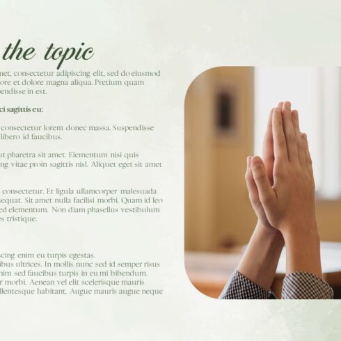 Easter Sunday Powerpoint Background | MasterBundles