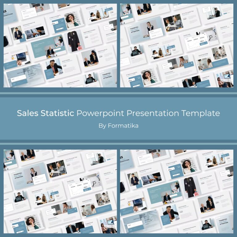 Sales Statistic Powerpoint Presentation Template – MasterBundles