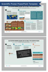 Science Poster PowerPoint Template – MasterBundles