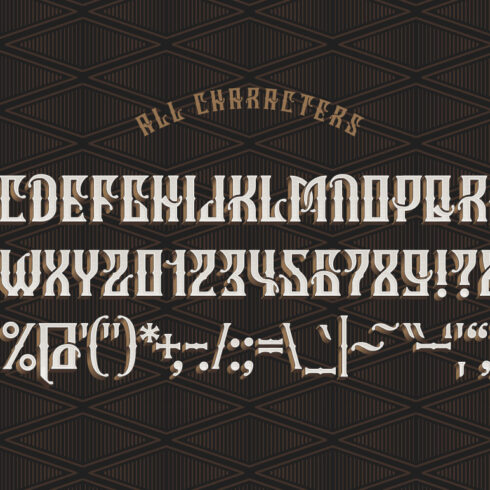 Column Typeface - MasterBundles