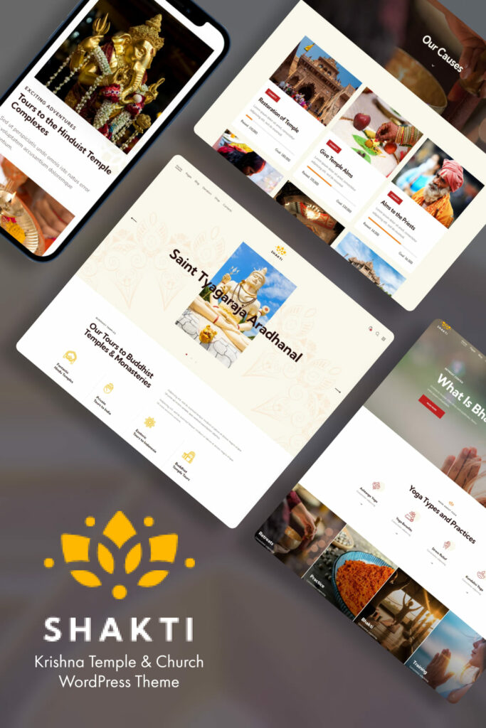 Shakti - Krishna Temple & Church WordPress Theme – MasterBundles