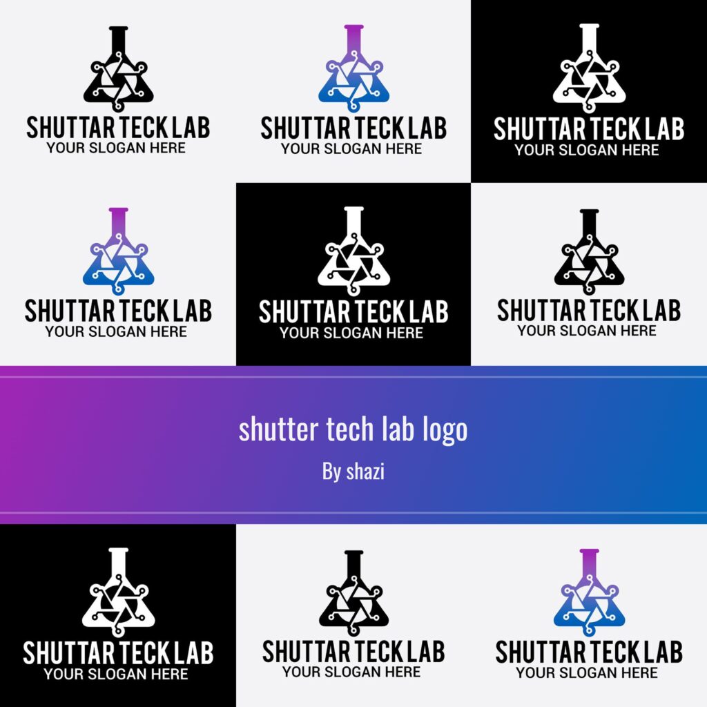 Shutter Tech Lab Logo – MasterBundles