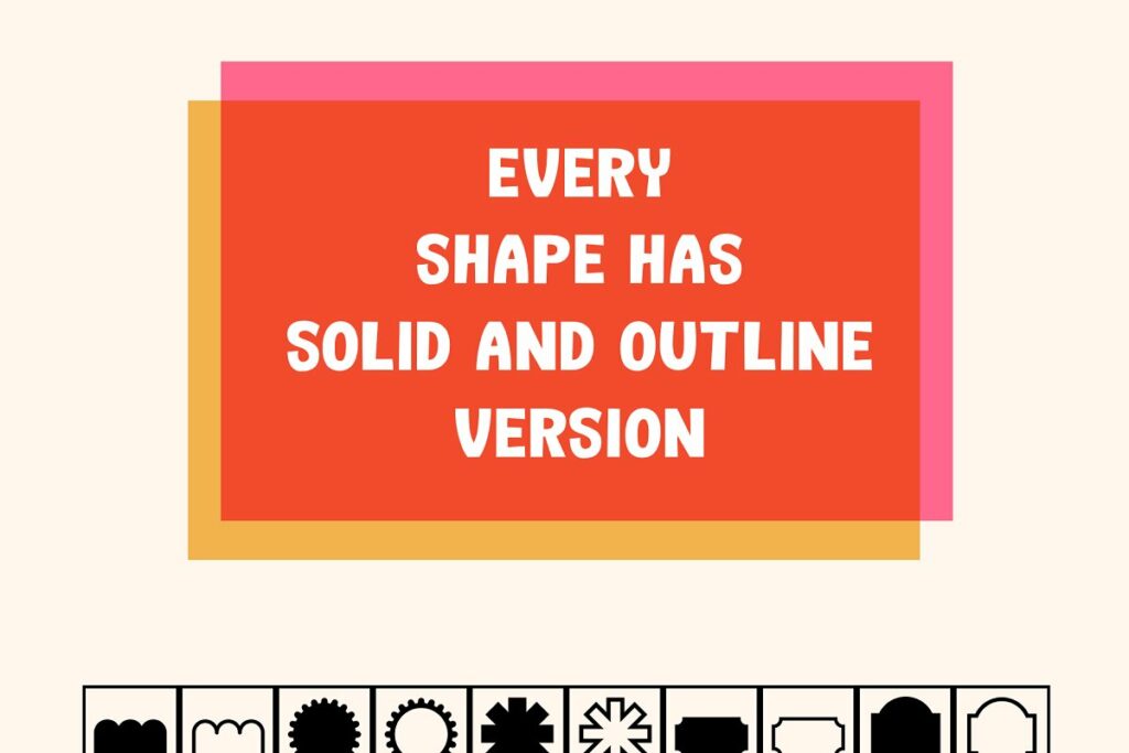 200 Simple Shapes For Procreate – MasterBundles