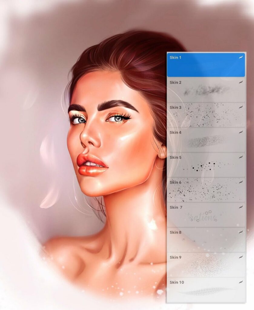 112 Skin Brushes Procreate Brushes – MasterBundles