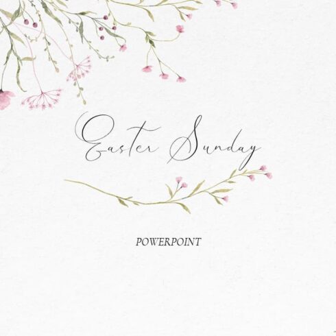 Easter Sunday Powerpoint Template | MasterBundles