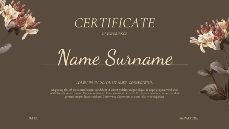 Powerpoint Certificate Template – MasterBundles