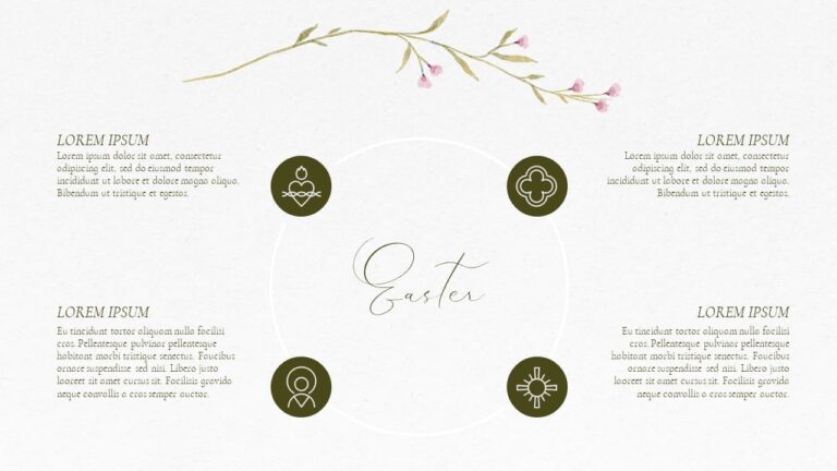 Easter Sunday Powerpoint Template – MasterBundles