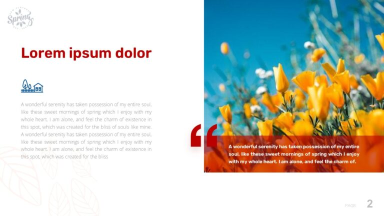 Smell Spring Keynote Template – MasterBundles